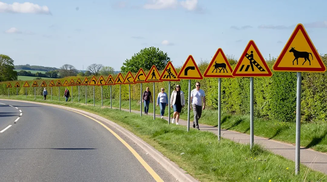 Les panneaux de danger et leur signification, 20 à retenir au code
